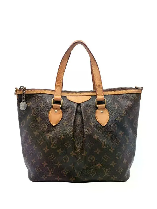 LOUIS VUITTON 2012 Monogram Palermo Pm Satchel - Brown