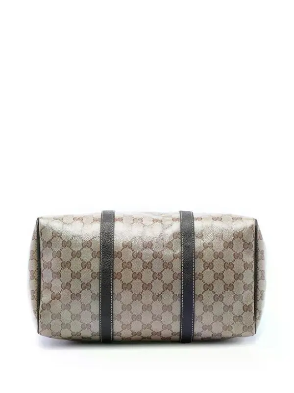 Gucci Gg Crystal Joy Boston Bag - Brown