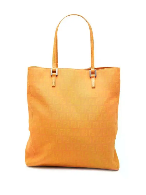 Fendi Zucchino Canvas Tote Bag