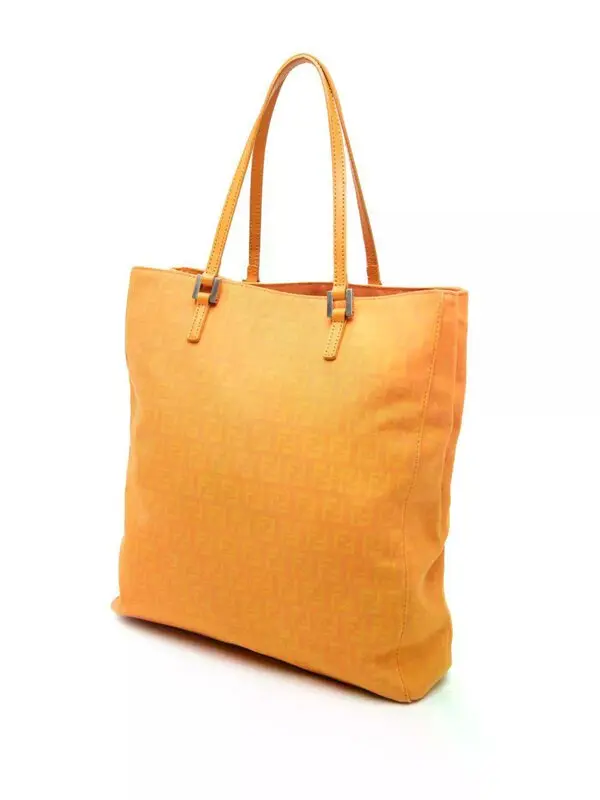 Fendi Zucchino Canvas Tote Bag