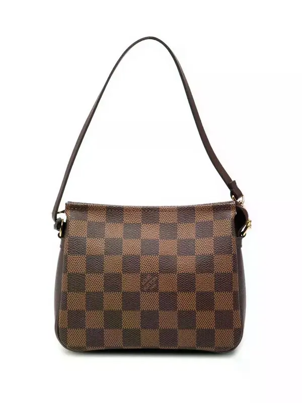 LOUIS VUITTON 2003 Damier Ebene Trousse Pochette Handbag