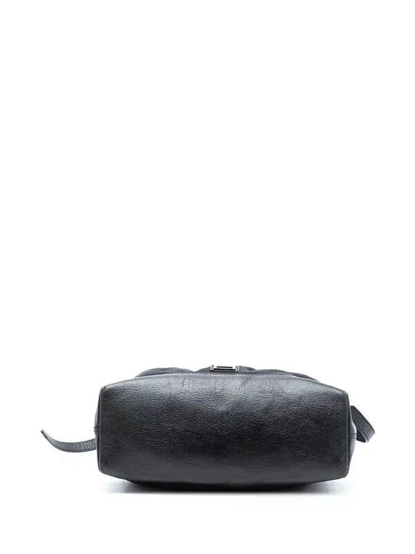 Burberry Tonal Check Nylon Shoulder Bag