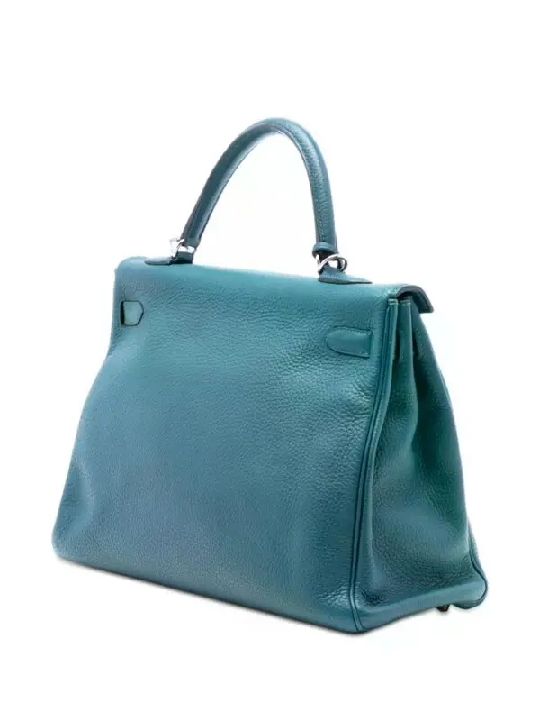 Hermès 2013 Kelly Ii Retourne 35 Satchel - Blue