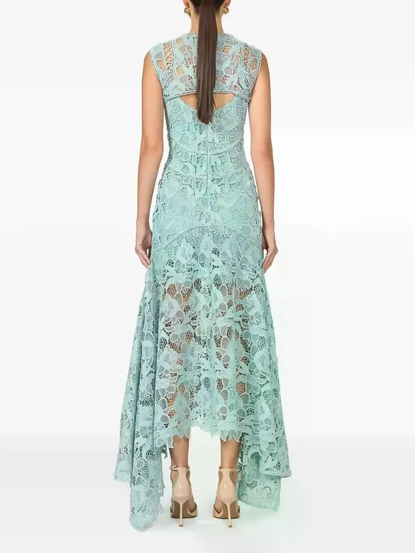 Costarellos Janica Lace Gown - Blue