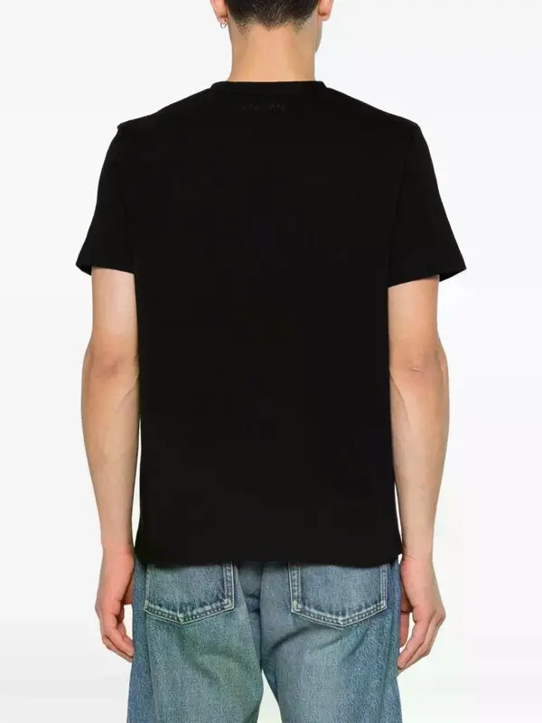 Saint Laurent Crew Neck T-shirt - Black