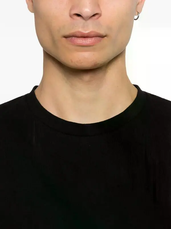 Saint Laurent Crew Neck T-shirt - Black