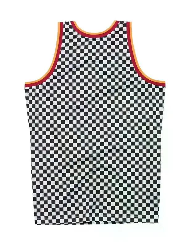 Mitchell & Ness Nba Houston Rockets Checked Jersey