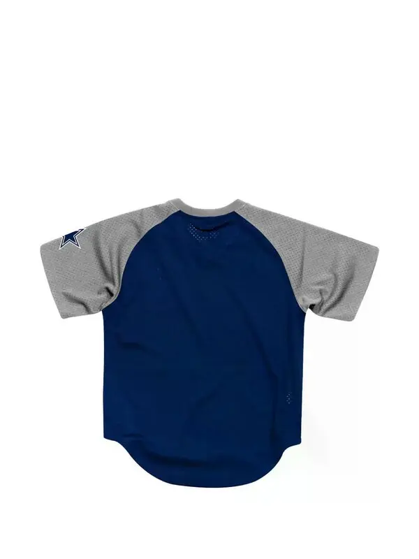 Mitchell & Ness Dallas Cowboys V-neck T-shirt - Blue