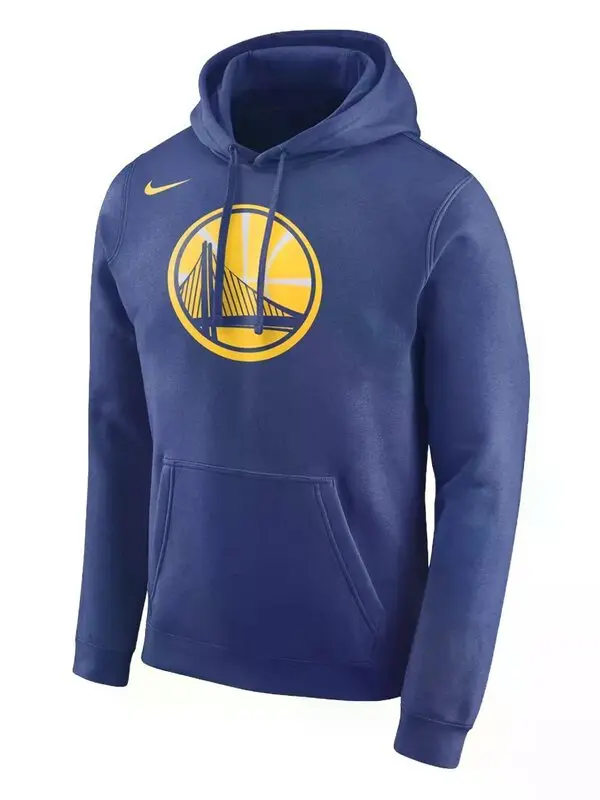 Nike Logo Pullover Hoodie - Blue