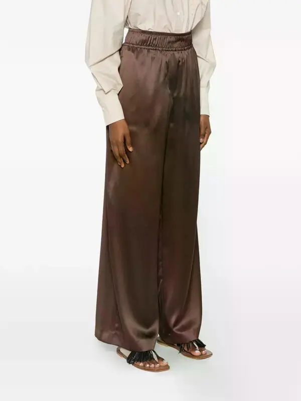Brunello Cucinelli Wide Leg Trousers - Brown