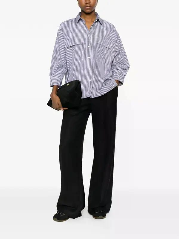 Brunello Cucinelli Striped Cotton Shirt