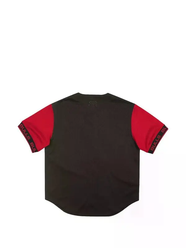 Mitchell & Ness Chicago Bulls Mesh Button-front Shirt