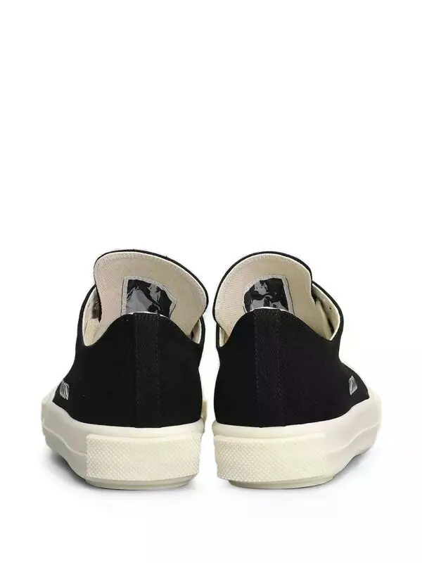 Rick Owens Temple Eyelet Lace-up Sneakers - Black