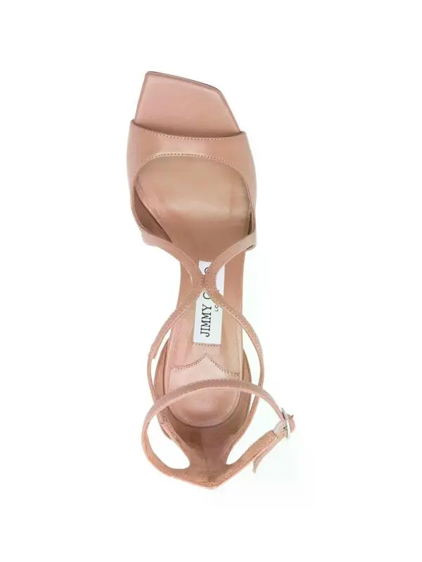 JIMMY CHOO Ankle Strap T-strap Sandals - Neutrals