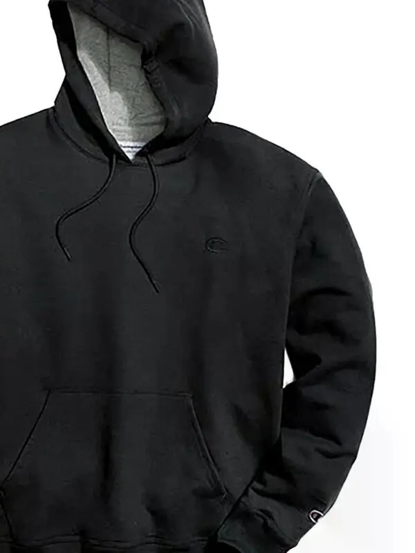 Champion Drawstring Hoodie - Black