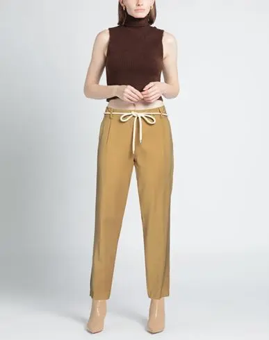 MANILA GRACE Tapered Twill Pants
