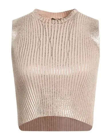 Peserico Metallic Ribbed Knit Top