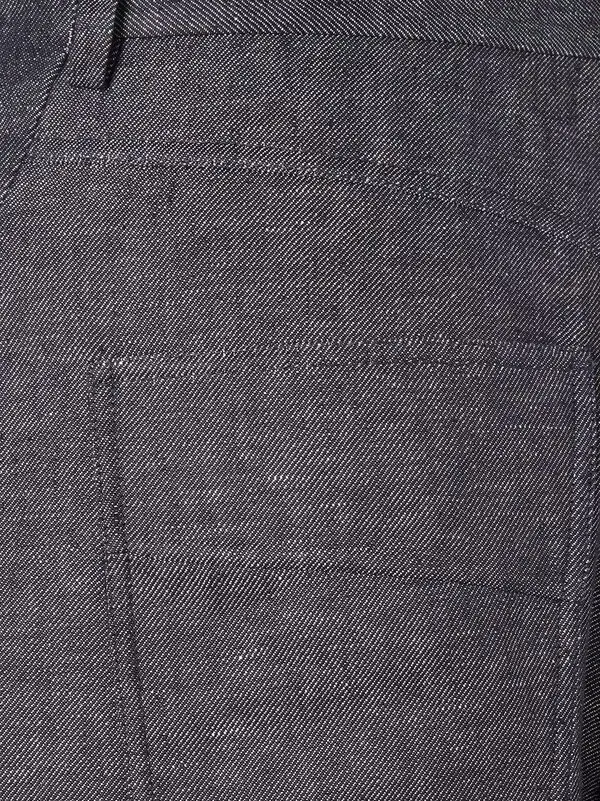 Fendi Relaxed Fit Linen, Cotton, And Silk Pants