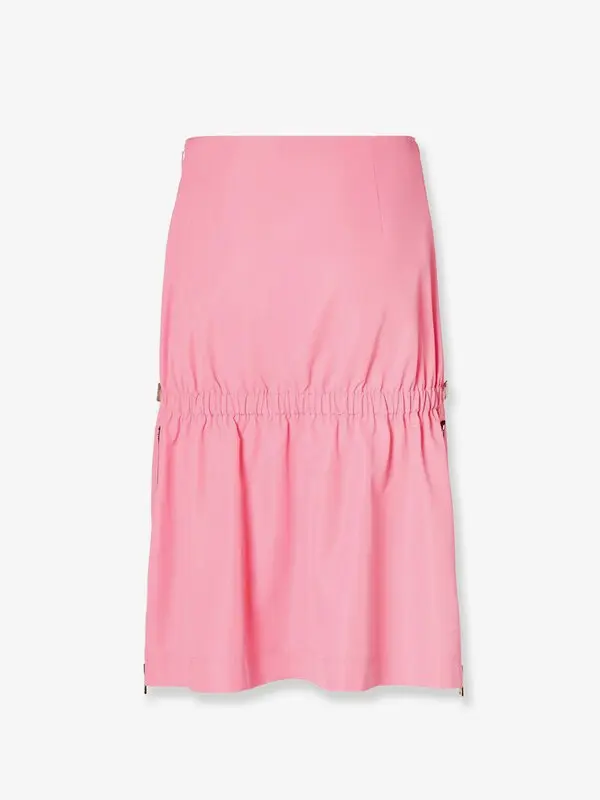 Fendi Technical Viscose Midi Skirt