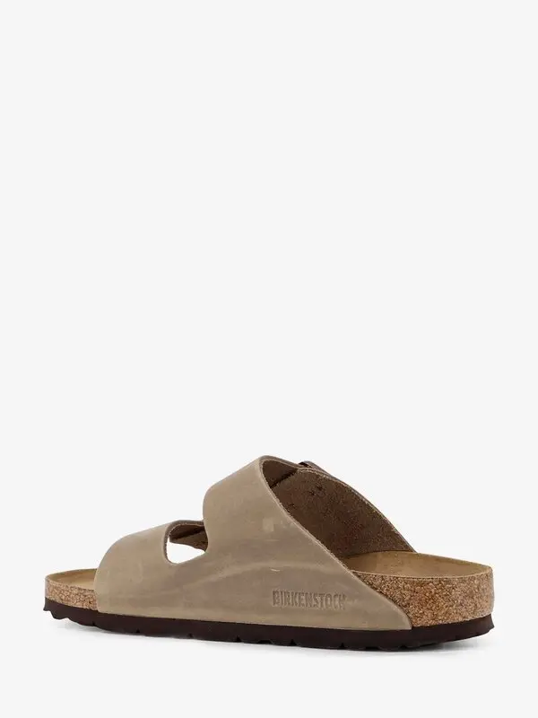 BIRKENSTOCK Arizona Suede Sandals - Beige