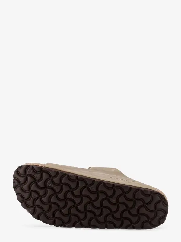 BIRKENSTOCK Arizona Suede Sandals - Beige
