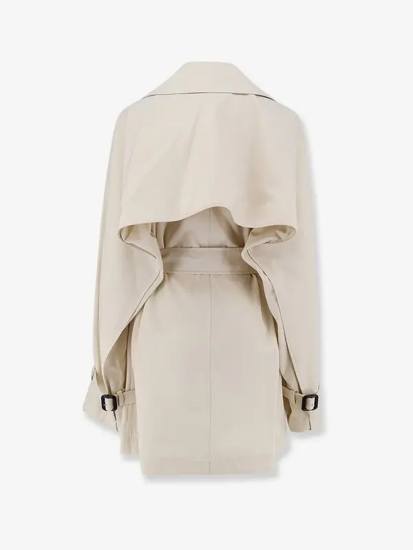 TOTEME Double-breasted Cotton Trench Coat