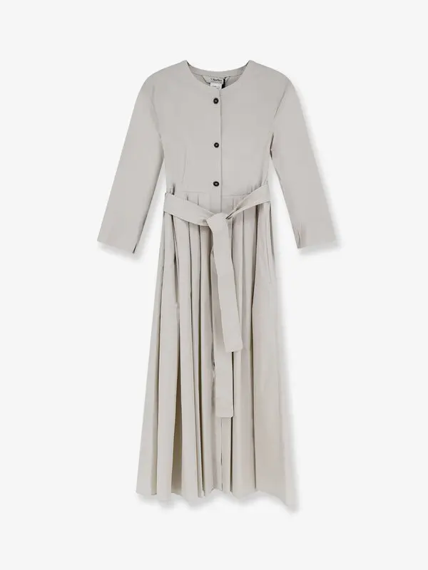 Max Mara Giorno Cotton Dress - White