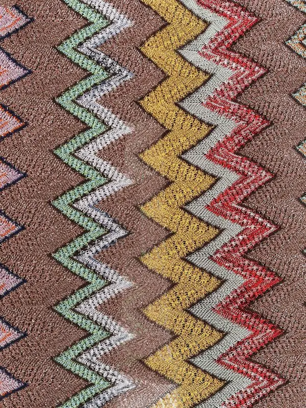 Missoni Lurex Skirt With Iconic Motif