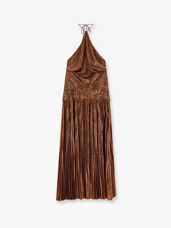 Retrofete Amberley Pleated Dress