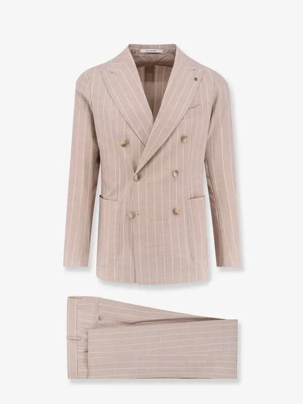 Tagliatore Virgin Wool And Silk Suit