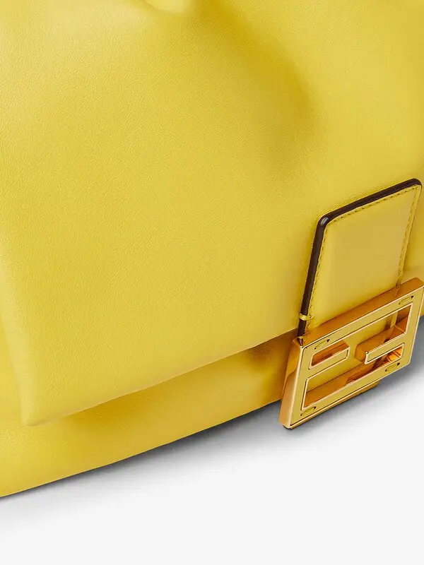 Fendi Mamma Baguette Medium Leather - Yellow