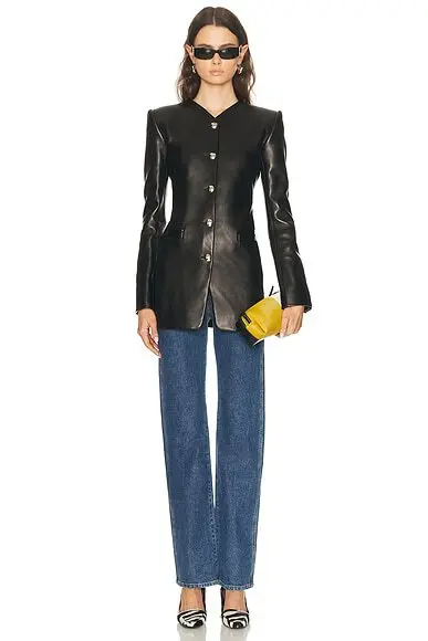 Khaite Naran Leather Jacket