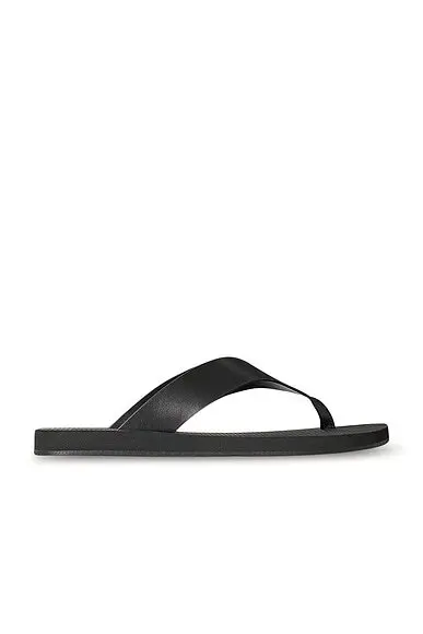 THE ROW Classic Ginza Sandal - Black