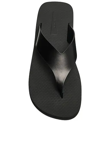 THE ROW Classic Ginza Sandal - Black