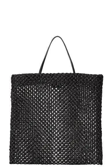 THE ROW Barn Raffia Mini Tote Bag