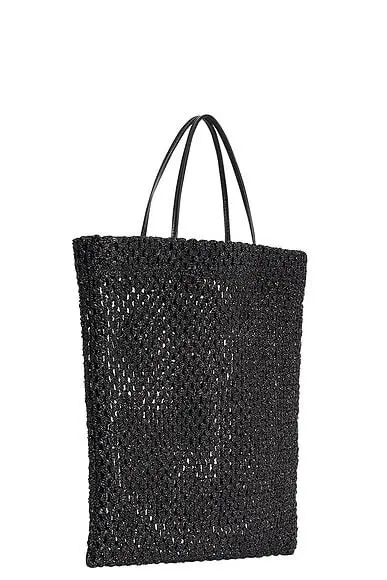 THE ROW Barn Raffia Mini Tote Bag