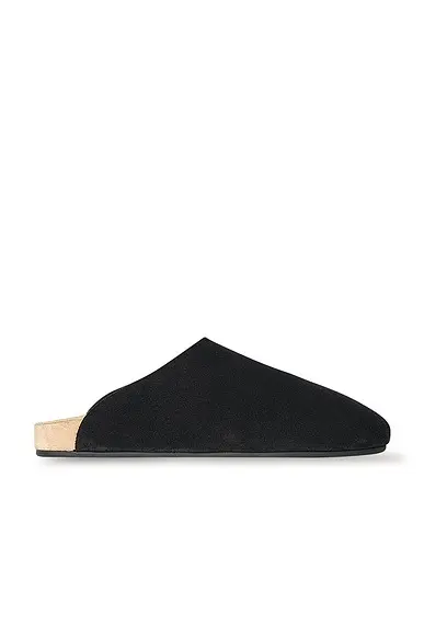 THE ROW Hudson Two Slide - Black