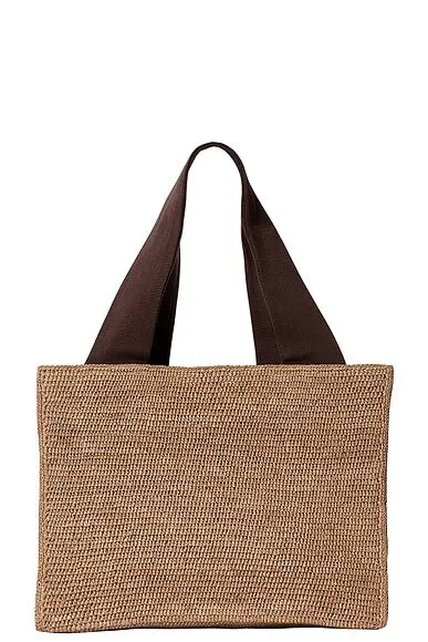 THE ROW Loretta Raffia Tote Bag