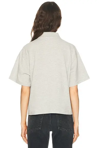 Saint Laurent Oversized Polo Top