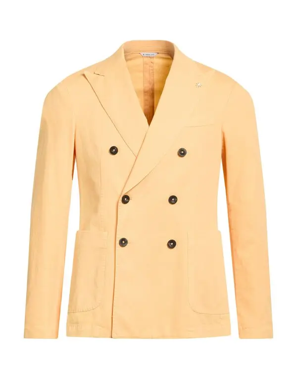 MANUEL RITZ Woven Double-breasted Blazer
