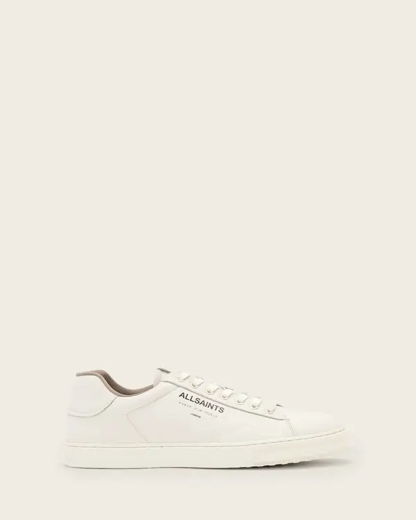 ALLSAINTS Underground Leather Low-top Sneakers - White