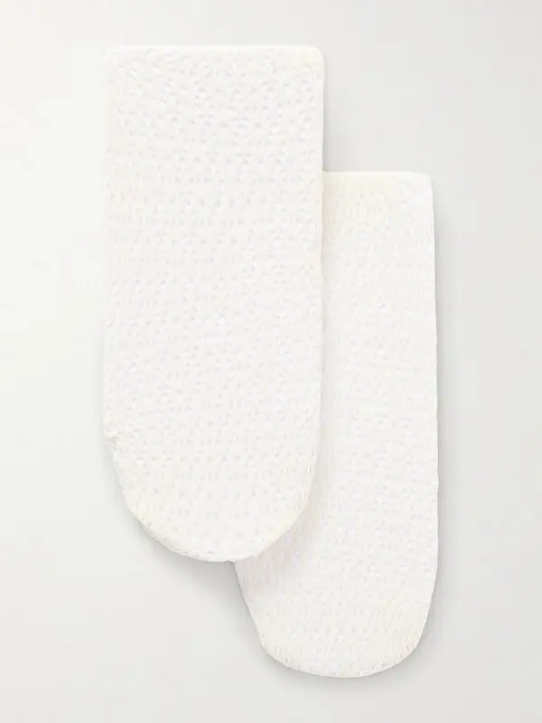 Wolford Daisy Net Stretch-econyl® Tights - Neutrals