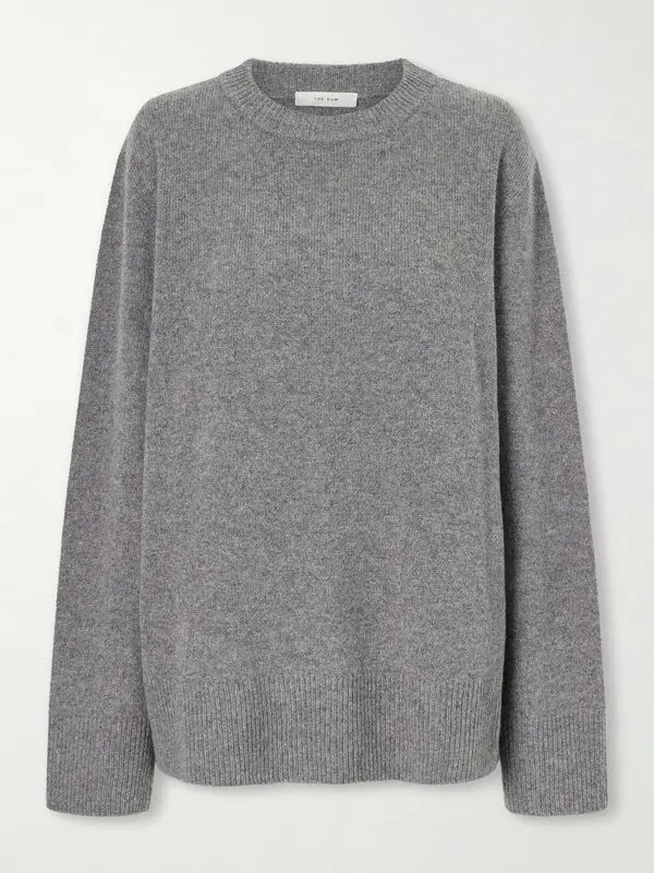 THE ROW Sibem Wool And Cashmere-blend Sweater - Gray