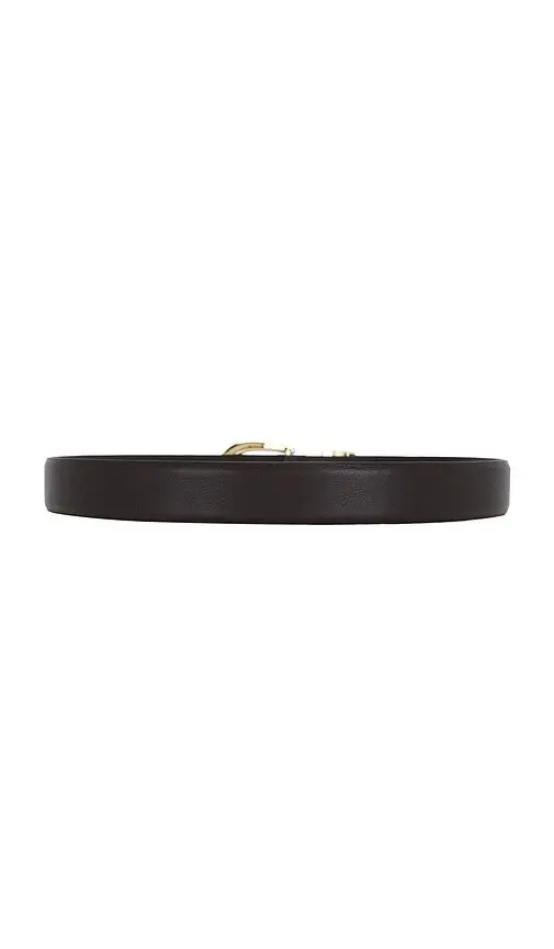 FAVORITE DAUGHTER The William Split Decision Belt - Dark Brown