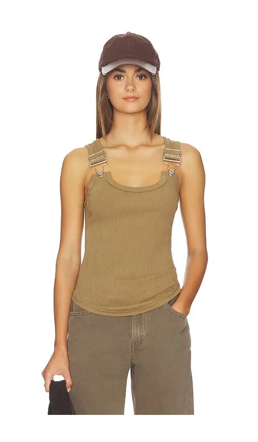 Free People X We The Free Jamie Buckle Tank - Beehive