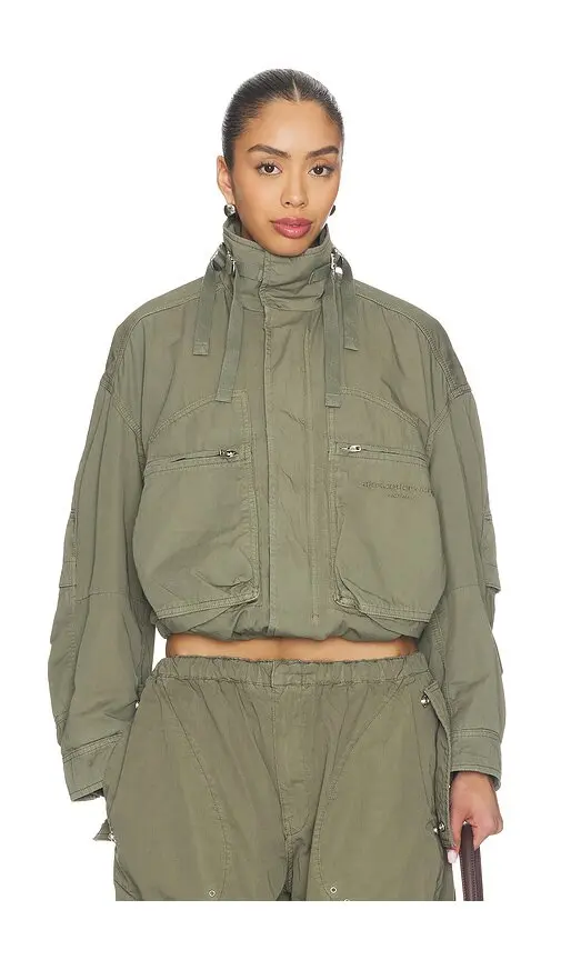 Alexander Wang Cargo Jacket With Articulated Pockets
