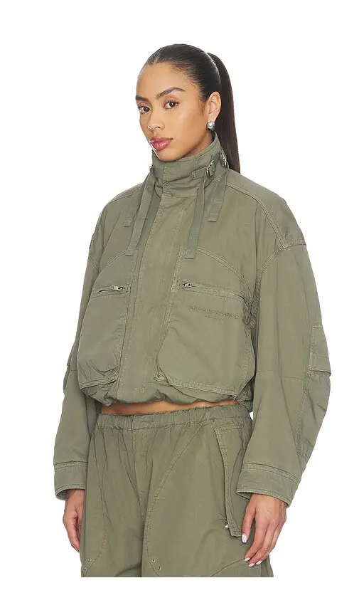 Alexander Wang Cargo Jacket With Articulated Pockets