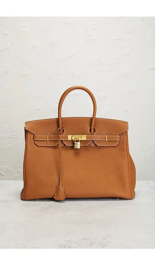 Undefined Hermes Togo Birkin 35 Handbag