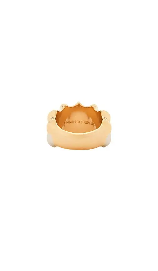JENNIFER FISHER Double Murphy Ring - Twotone