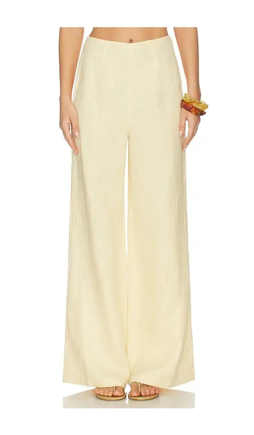 Faithfull The Brand Syna Pant - Daffodil